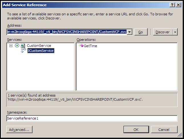 Bytes Matters Calling Wcf Service Hosted In Sharepoint 2010 From Silverlight Client